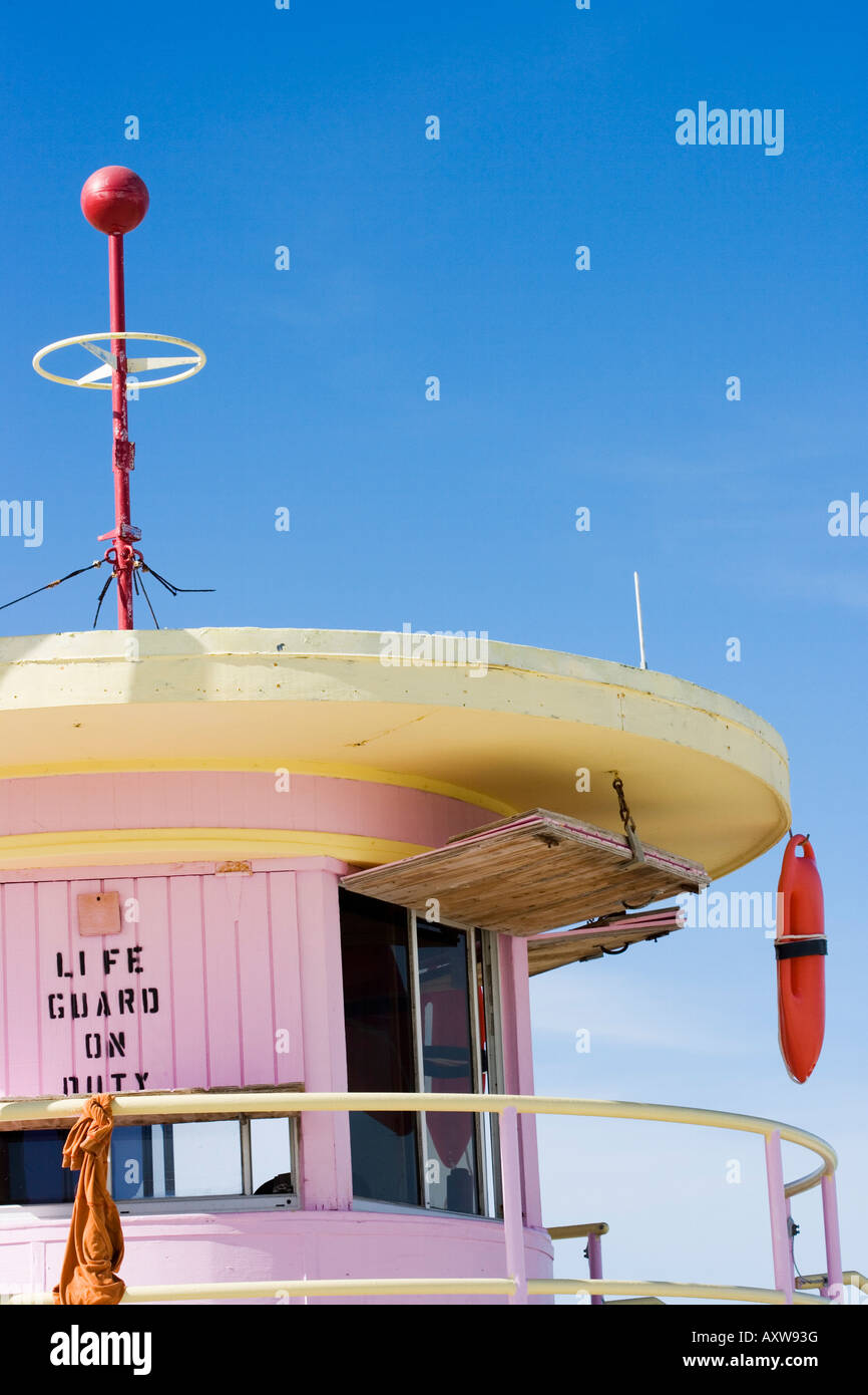 Florida miami beach security guard hi-res stock photography and images ...
