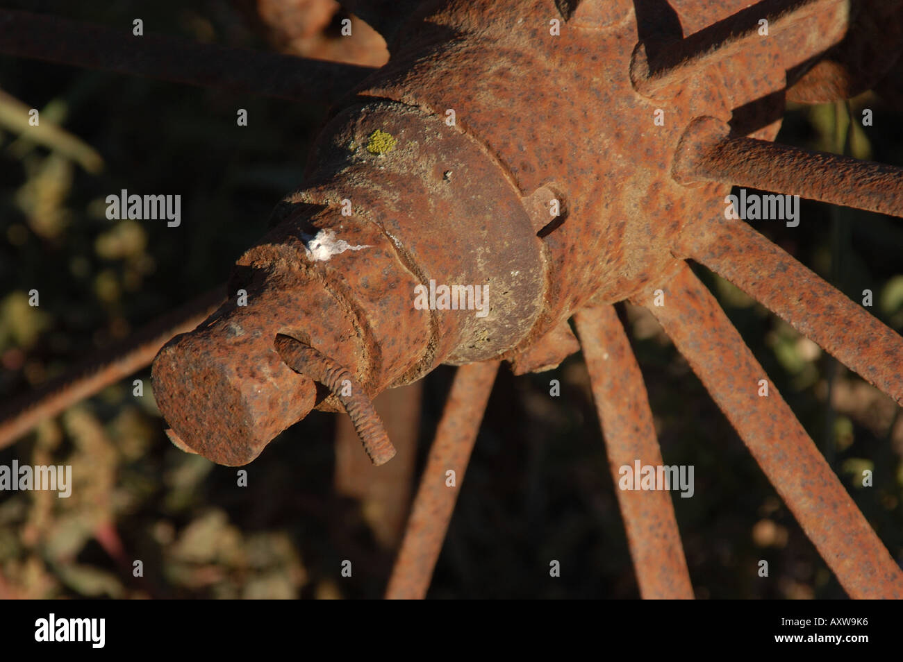 Old Farm Equipment Stock Photo - Alamy