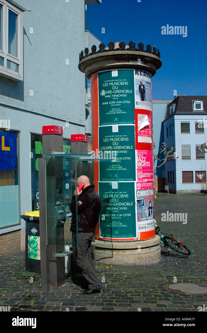 Advertising wall Germany Stock Photo - Alamy
