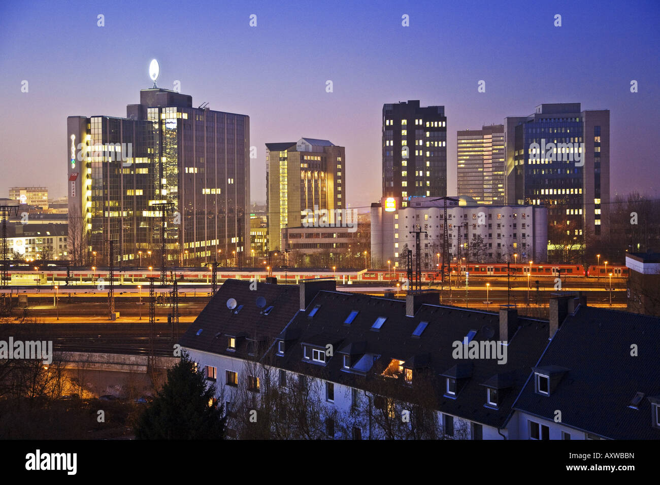 Essen skyline hi-res stock photography and images - Alamy