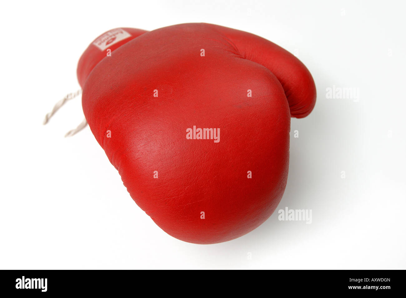 red boxing glove Stock Photo - Alamy