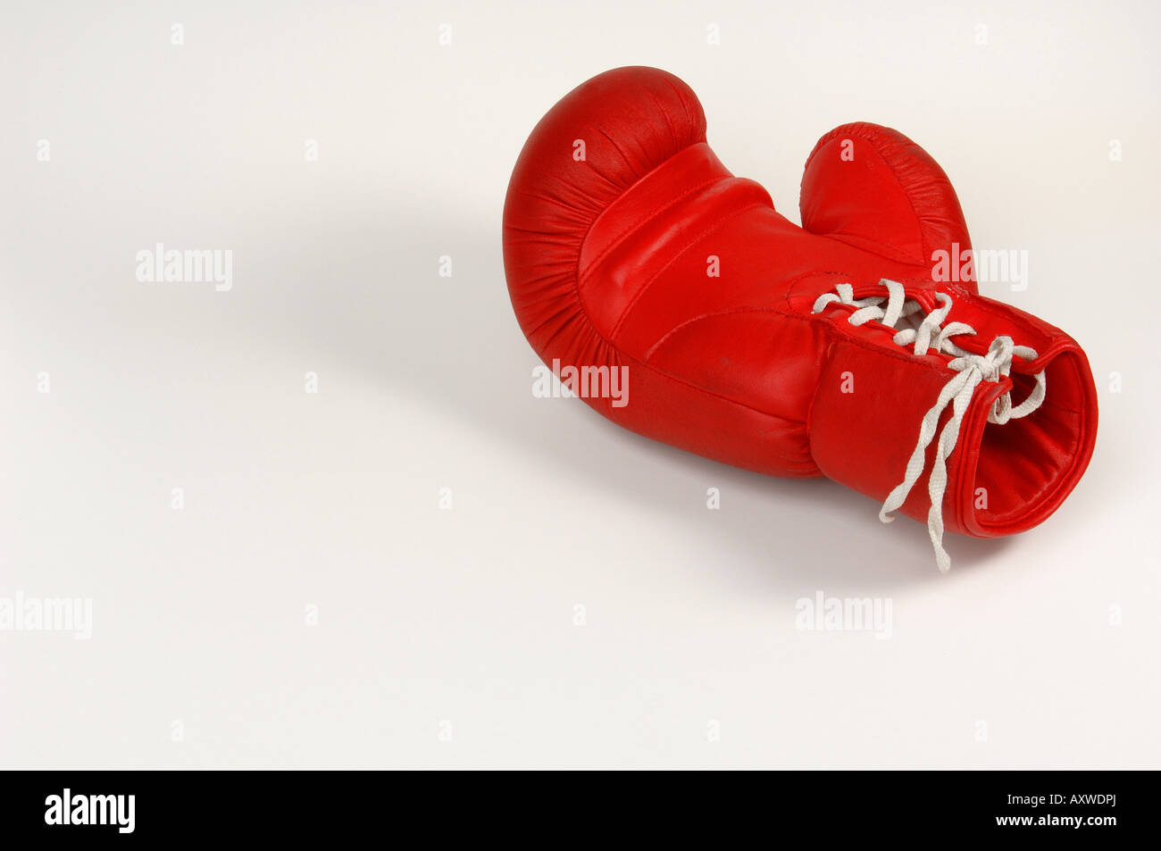 red boxing glove Stock Photo - Alamy