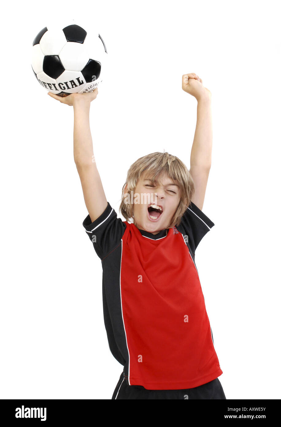 Kid crying football hi-res stock photography and images - Alamy