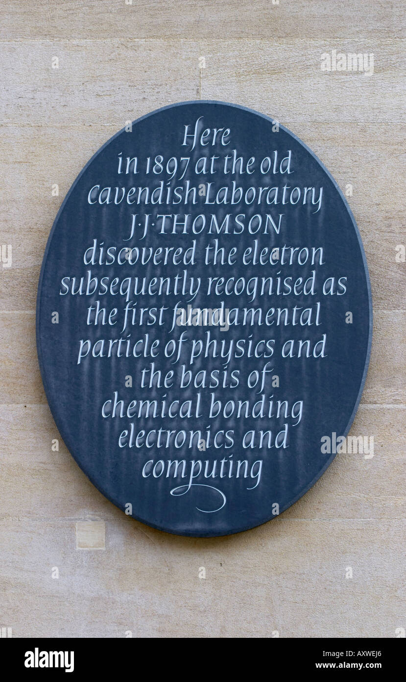 Sign at Cavendish Laboratory Cambridge England Stock Photo - Alamy