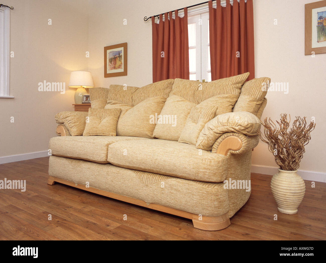Furniture lounge Settee Stock Photo - Alamy