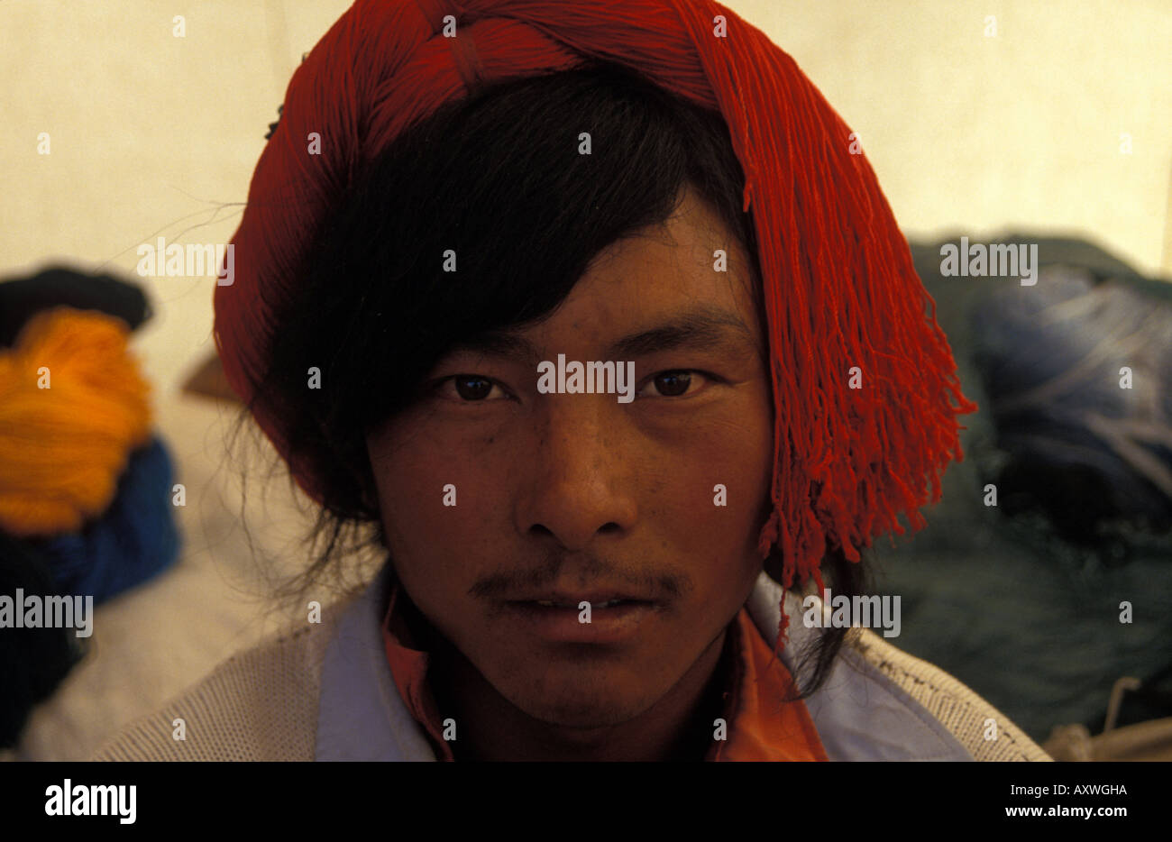 nomadic itinerant ethnic minority Khampa Tibetan trader high altitude ...