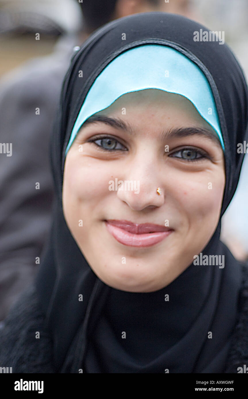British muslims in London 2006 ©Mark Shenley Stock Photo - Alamy