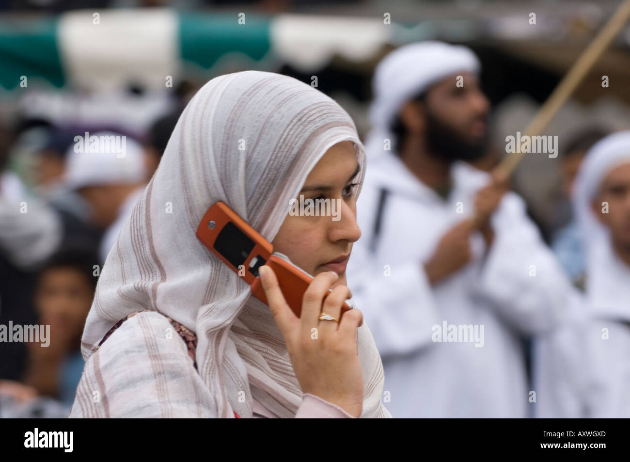 British muslims in London 2006 ©Mark Shenley Stock Photo - Alamy