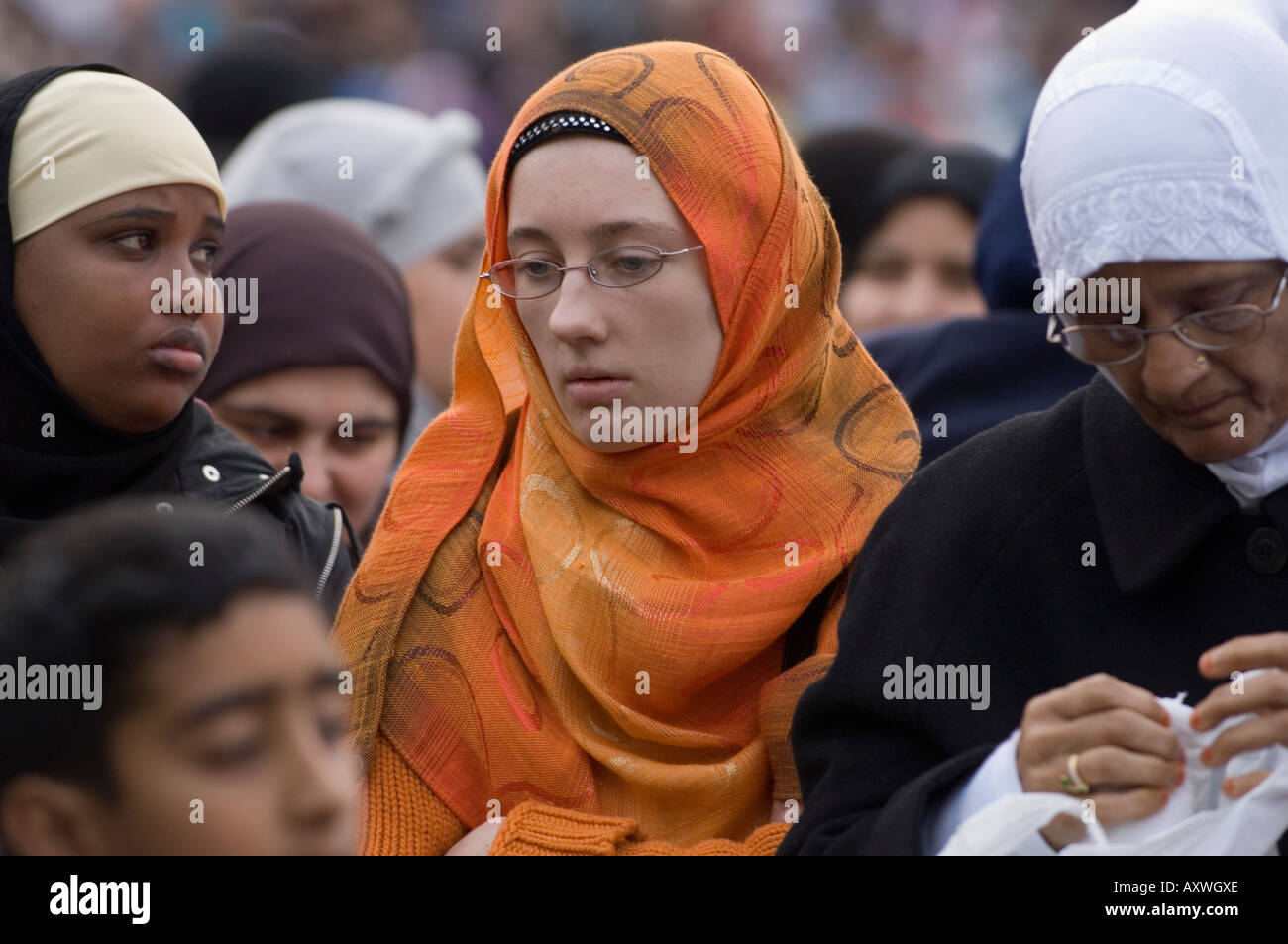 British muslims in London 2006 ©Mark Shenley Stock Photo - Alamy