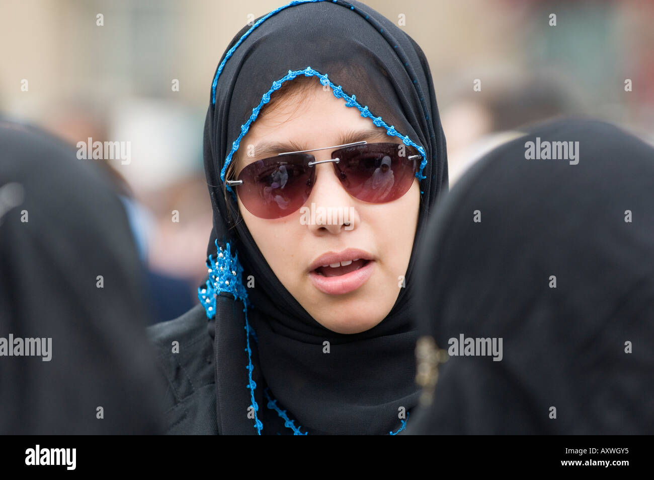 British muslims in London 2006 ©Mark Shenley Stock Photo - Alamy