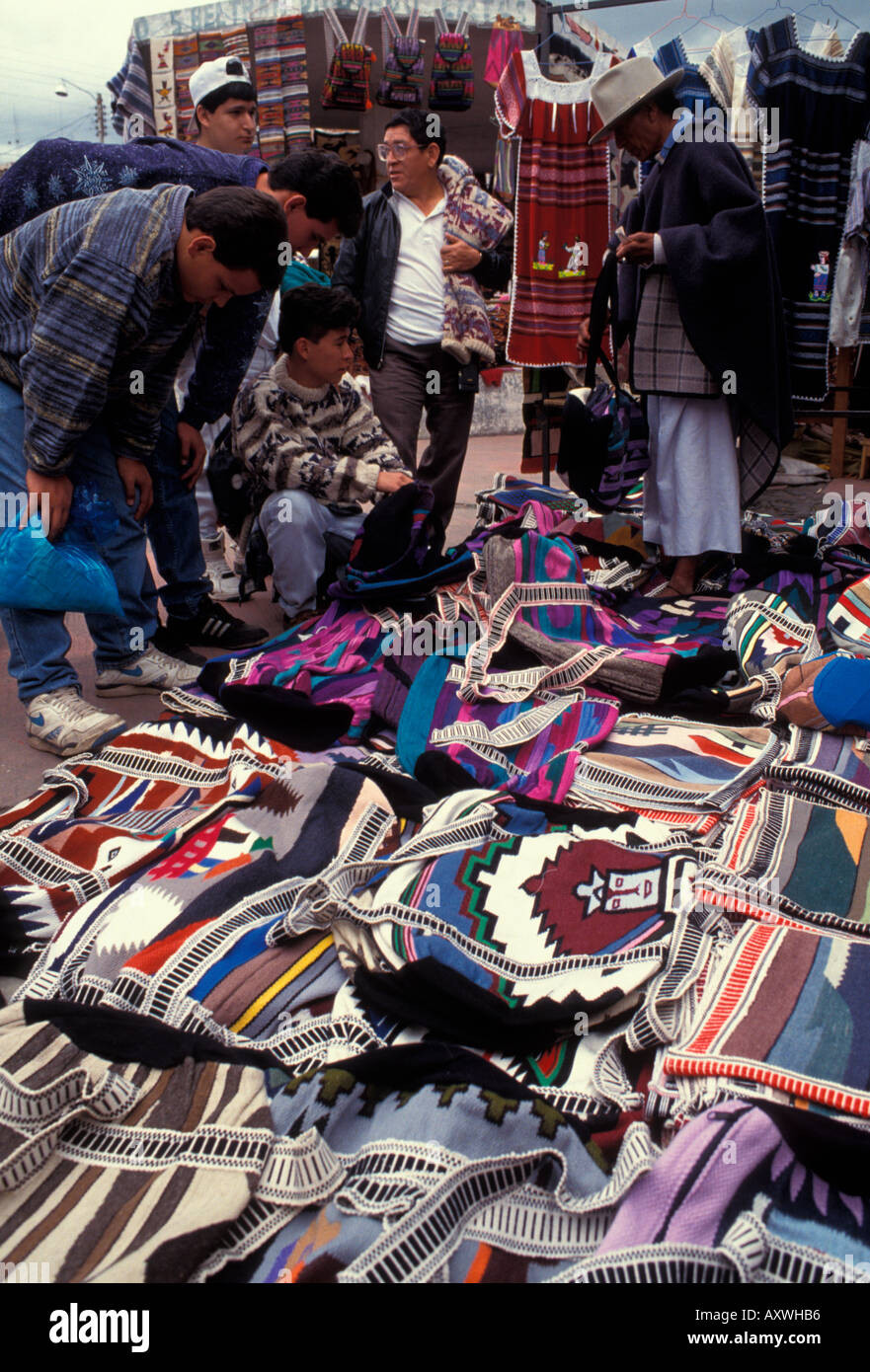 Otavalo market Ecuador Stock Photo - Alamy