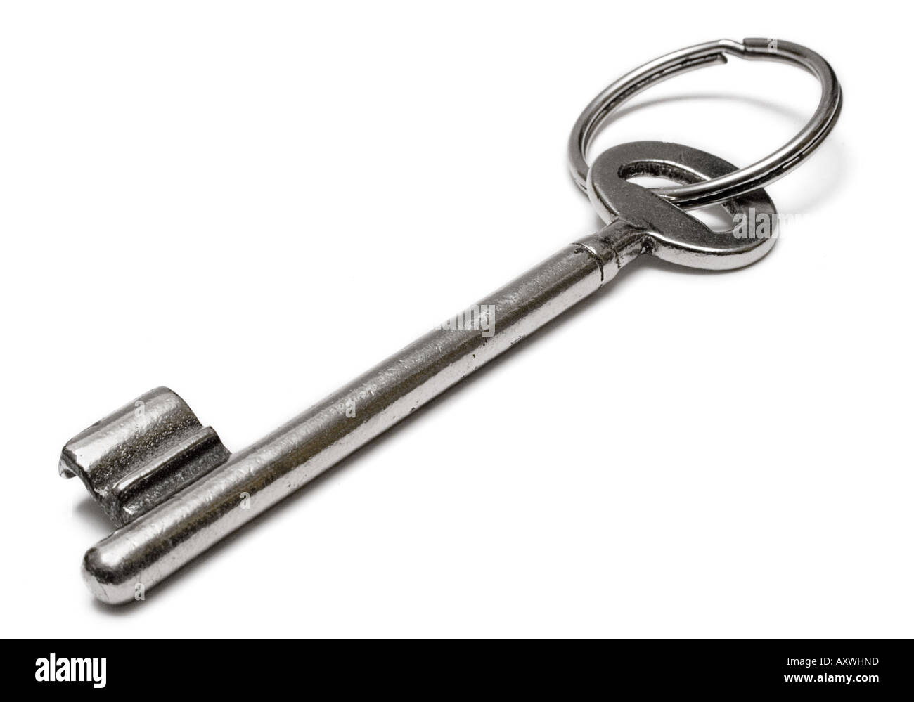 Single Cellar Key w/ Ring Stock Photo - Alamy