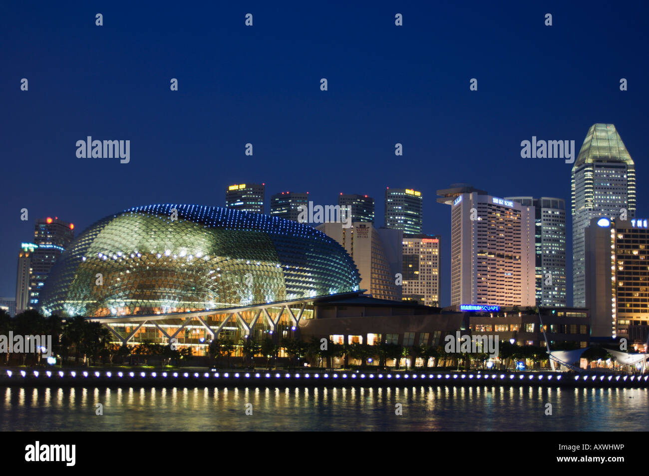 Esplanade Theatres on the Bay, Singapore, Southeast Asia, Asia Stock ...