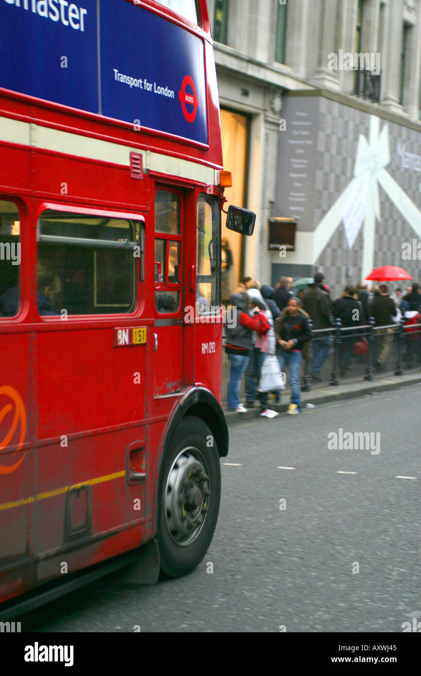 London Routemaster December 2005 Stock Photo - Alamy