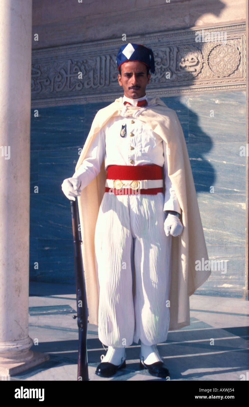 Palace guard Meknes Morocco Stock Photo - Alamy