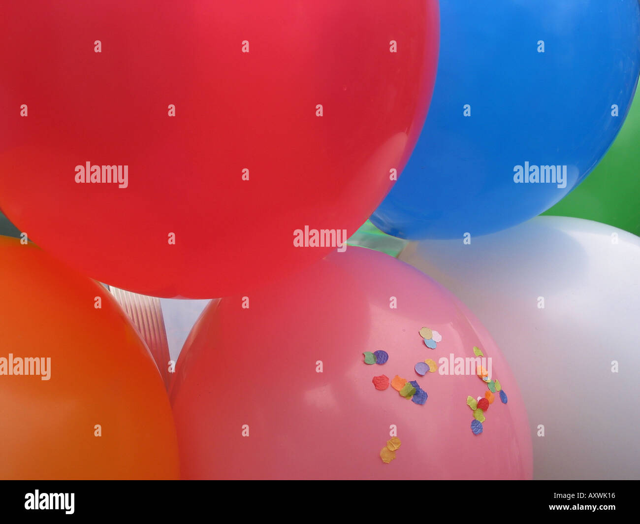 Balloons blowing in the wind hi-res stock photography and images - Alamy