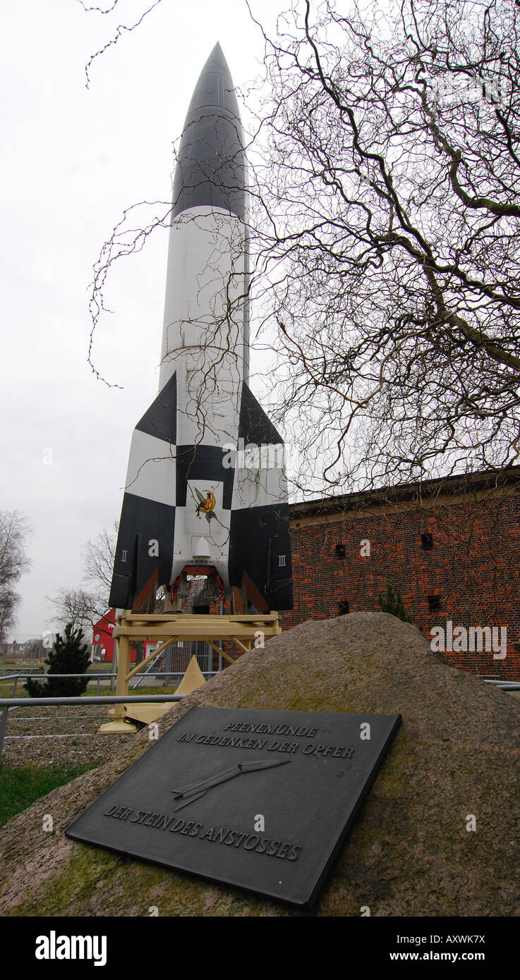 V2 rocket peenemuende hi-res stock photography and images - Alamy