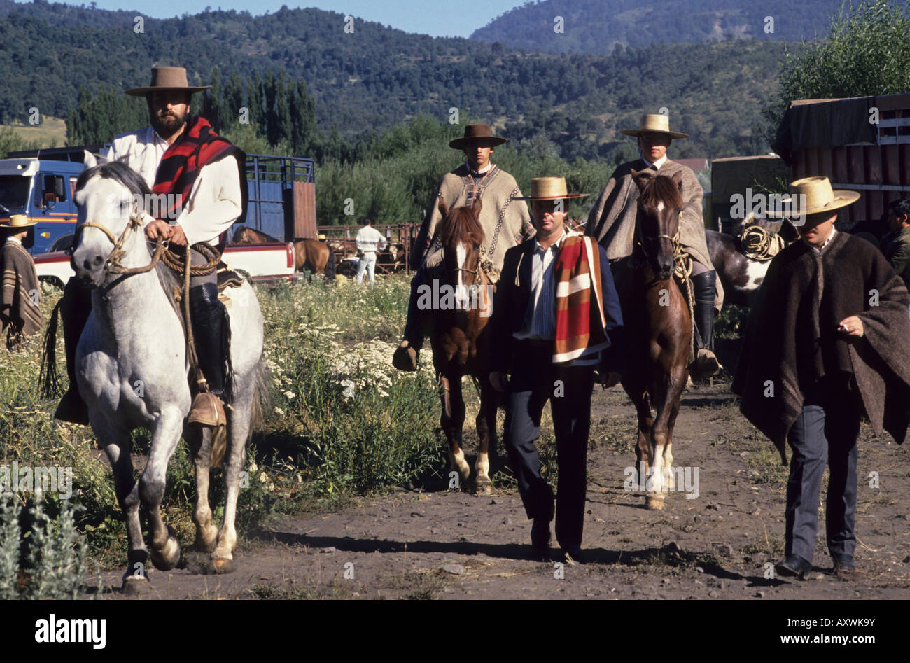 Chile huasos hi-res stock photography and images - Alamy