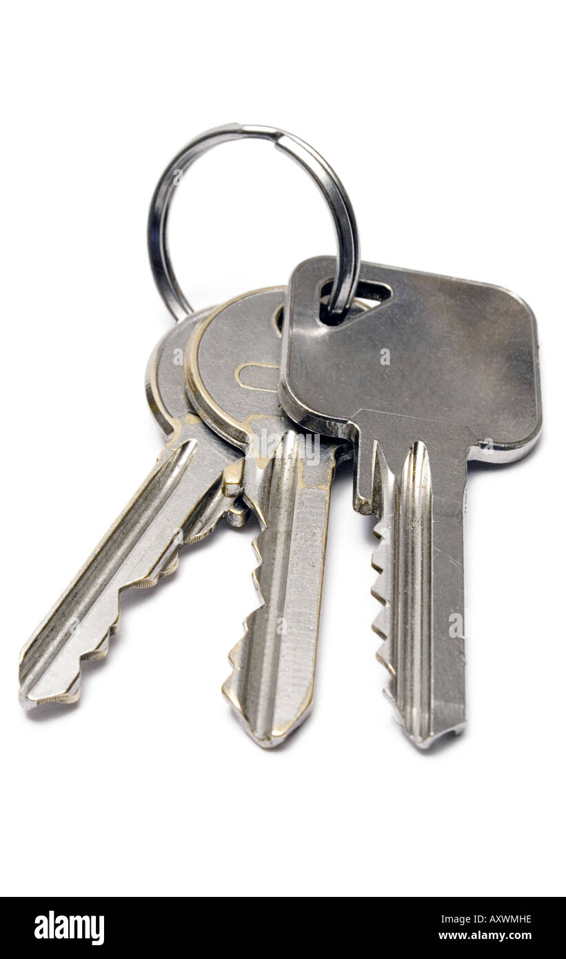Opening apartment door bunch keys hi-res stock photography and images ...