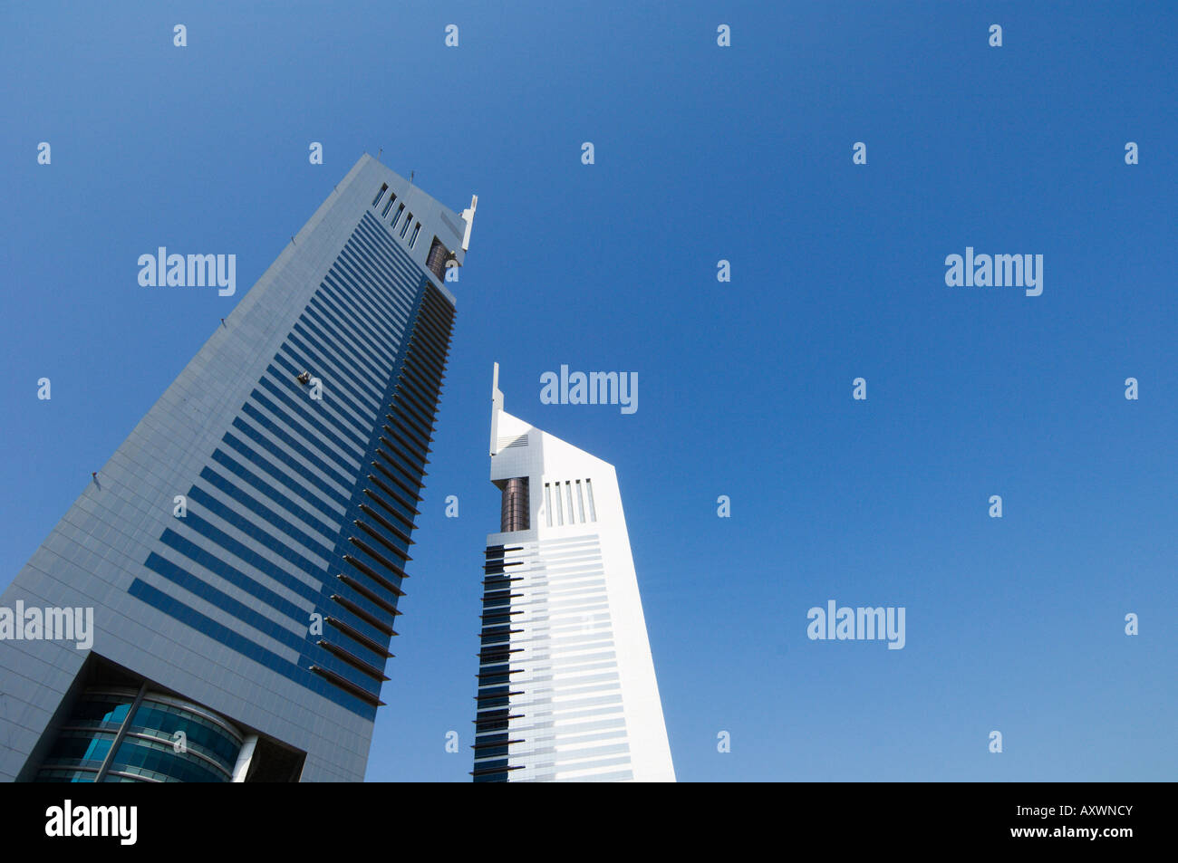 Emirates Towers, Sheikh Zayed Road, Dubai, United Arab Emirates, Middle ...