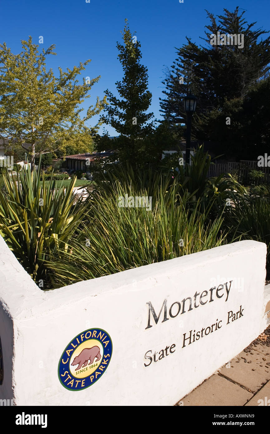 Monterey State Historic Park Monterey California USA September 2006 ...