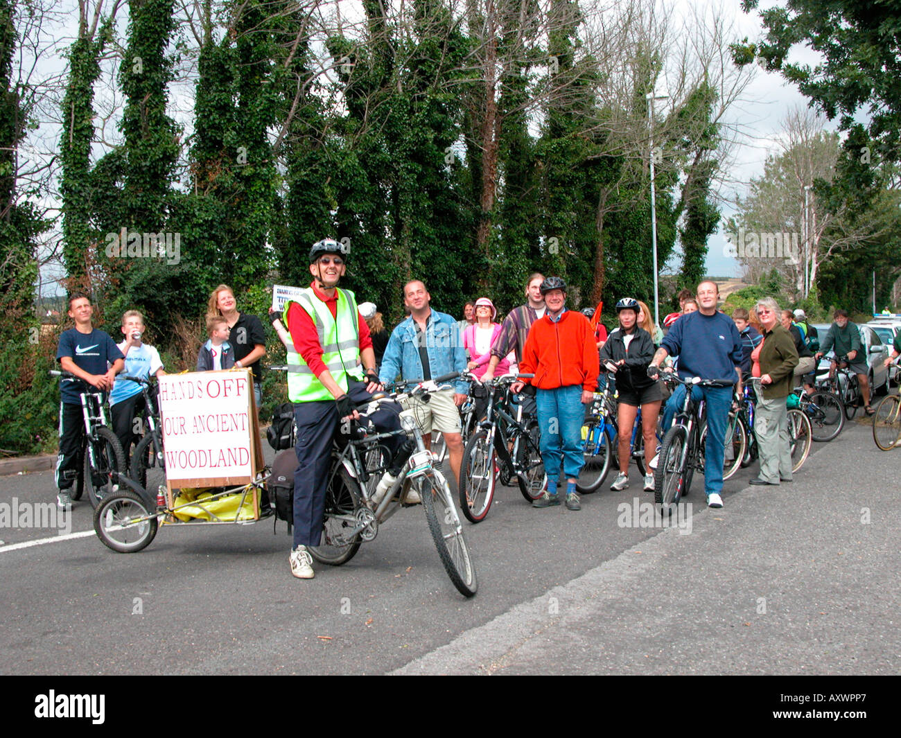 Bikes against bulldozers hi-res stock photography and images - Alamy