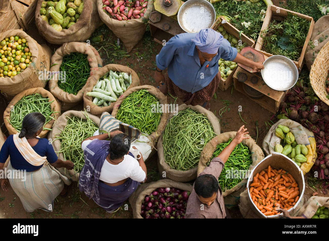 Vegetables india kerala hi-res stock photography and images - Alamy