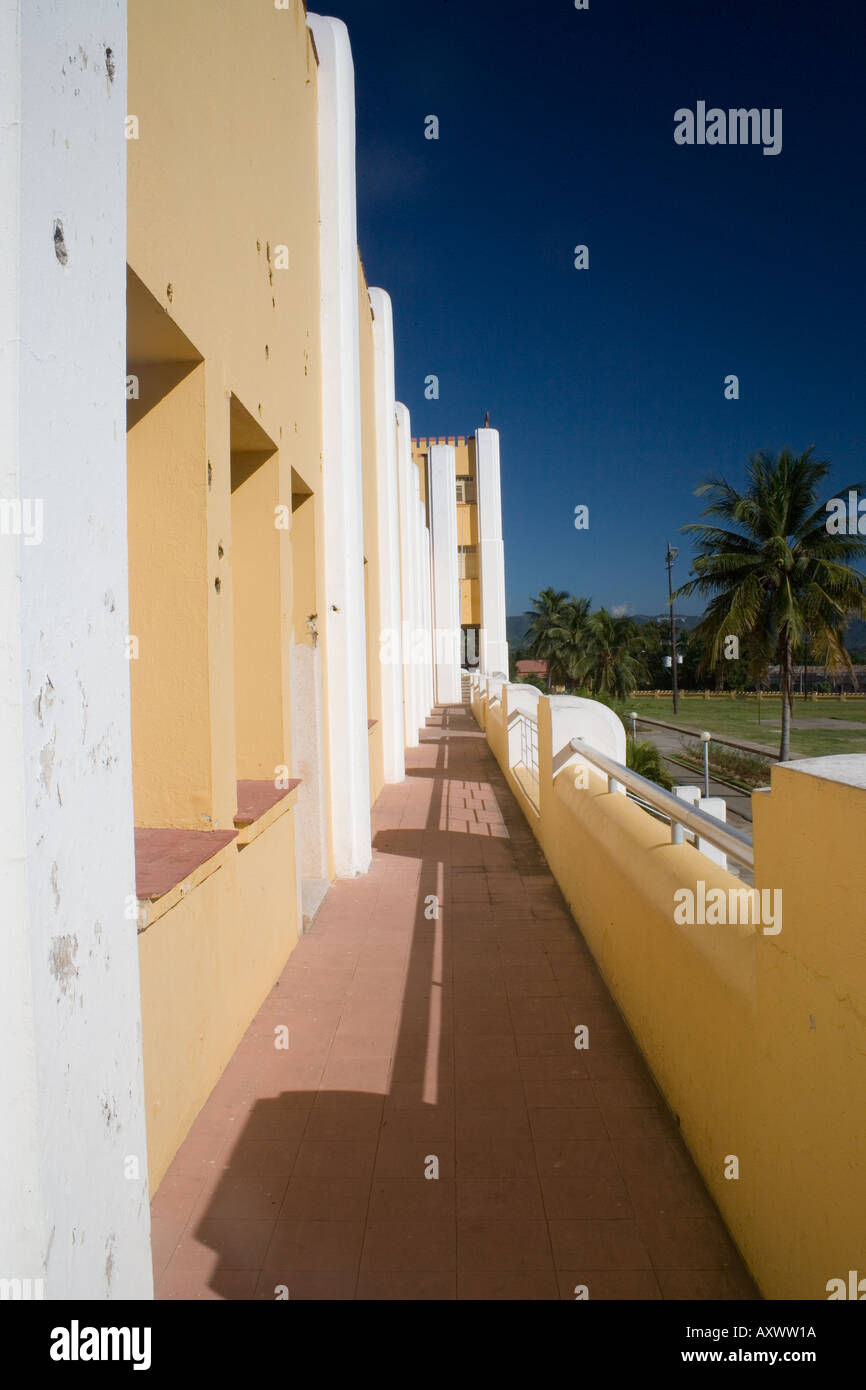 The Cuartel Moncada, the Moncada Barracks in Santiago de Cuba .Site of ...