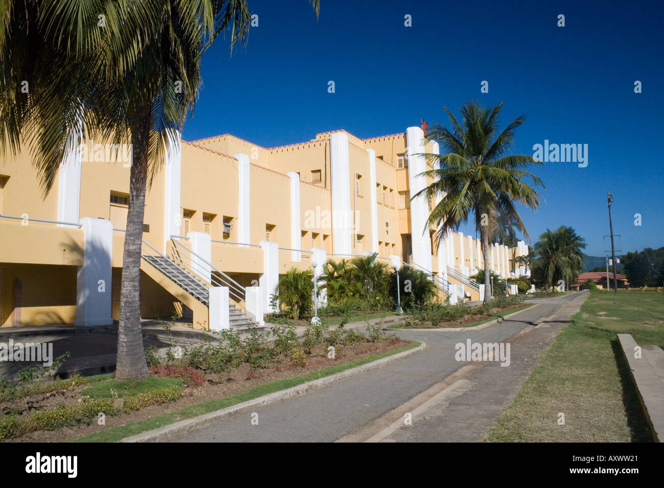 The Cuartel Moncada , the Moncada Barracks in Santiago de Cuba .Site of ...