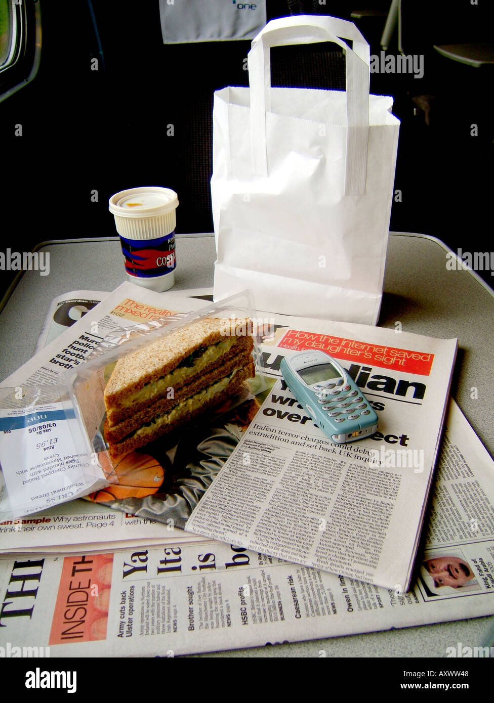 Food carriage train hi-res stock photography and images - Alamy