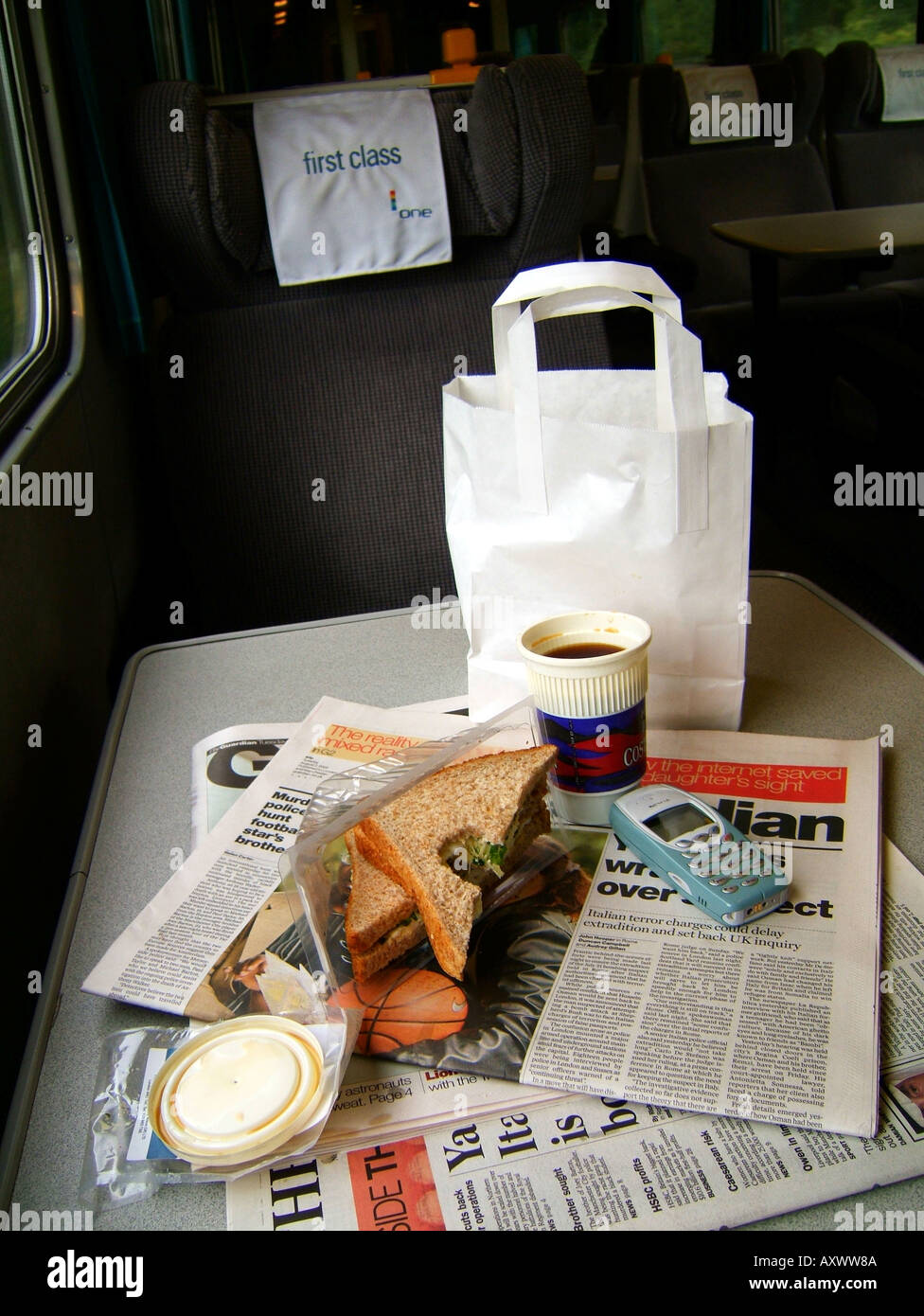 Food carriage train hi-res stock photography and images - Alamy