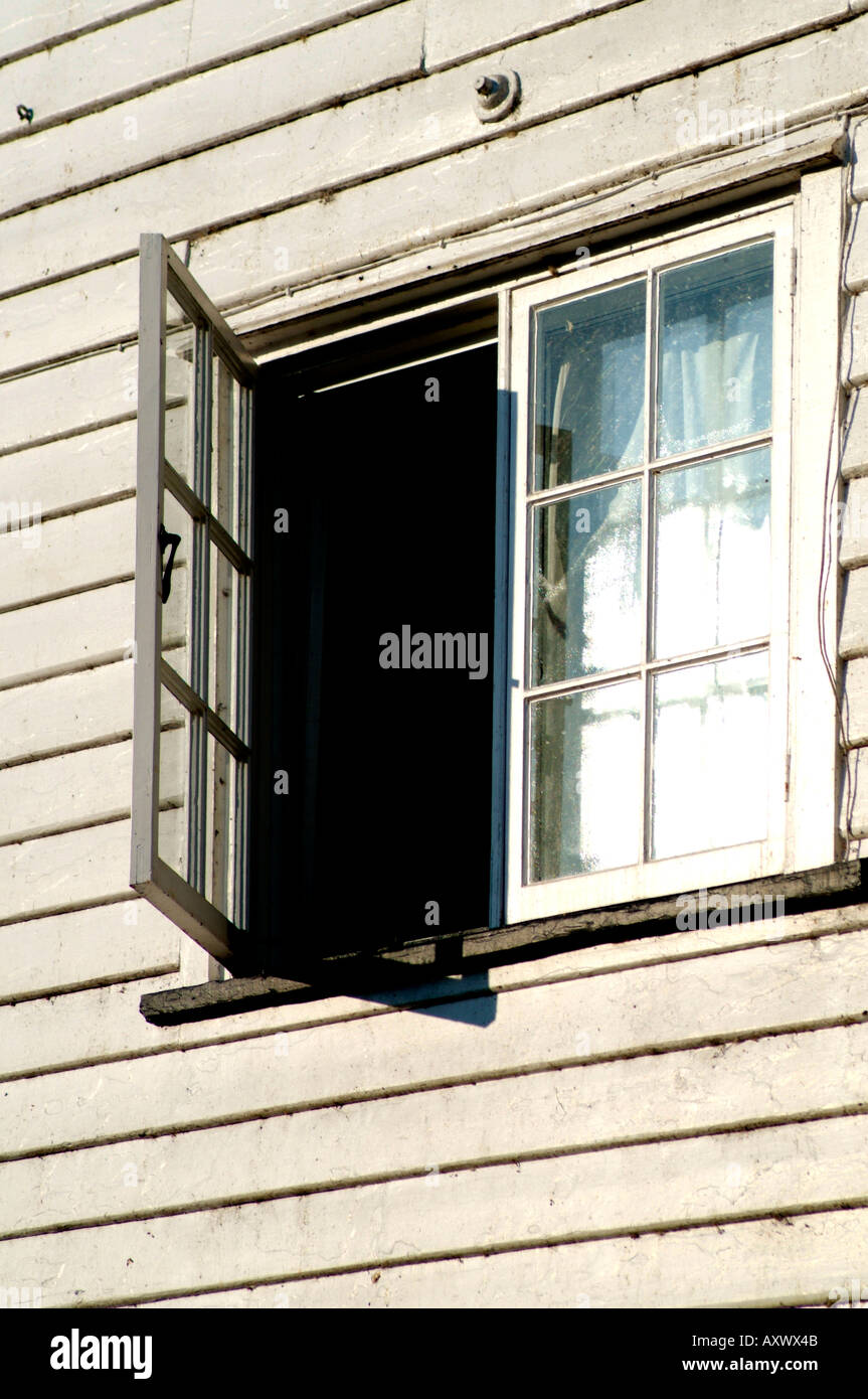 Window in Ellingham Mill Norfolk Stock Photo - Alamy