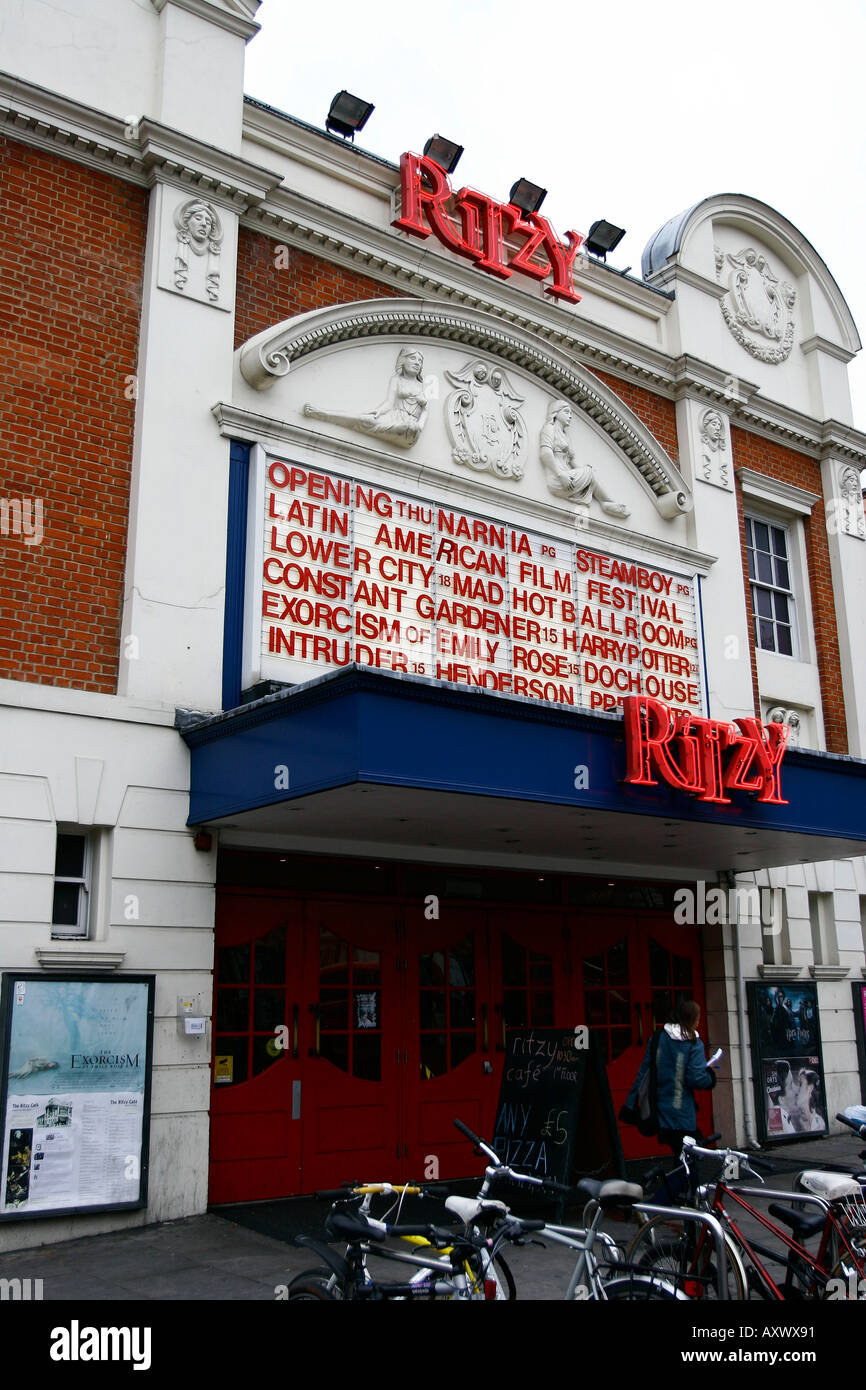united kingdom south london brixton the ritzy cinema in coldharbour ...