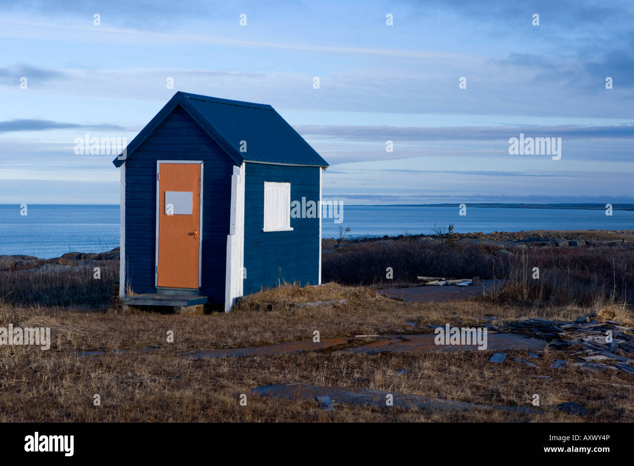Landscape at Hudson Bay, Churchill, Manitoba, Canada, North America ...