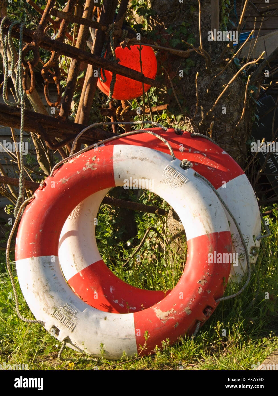 White bouys hi-res stock photography and images - Alamy
