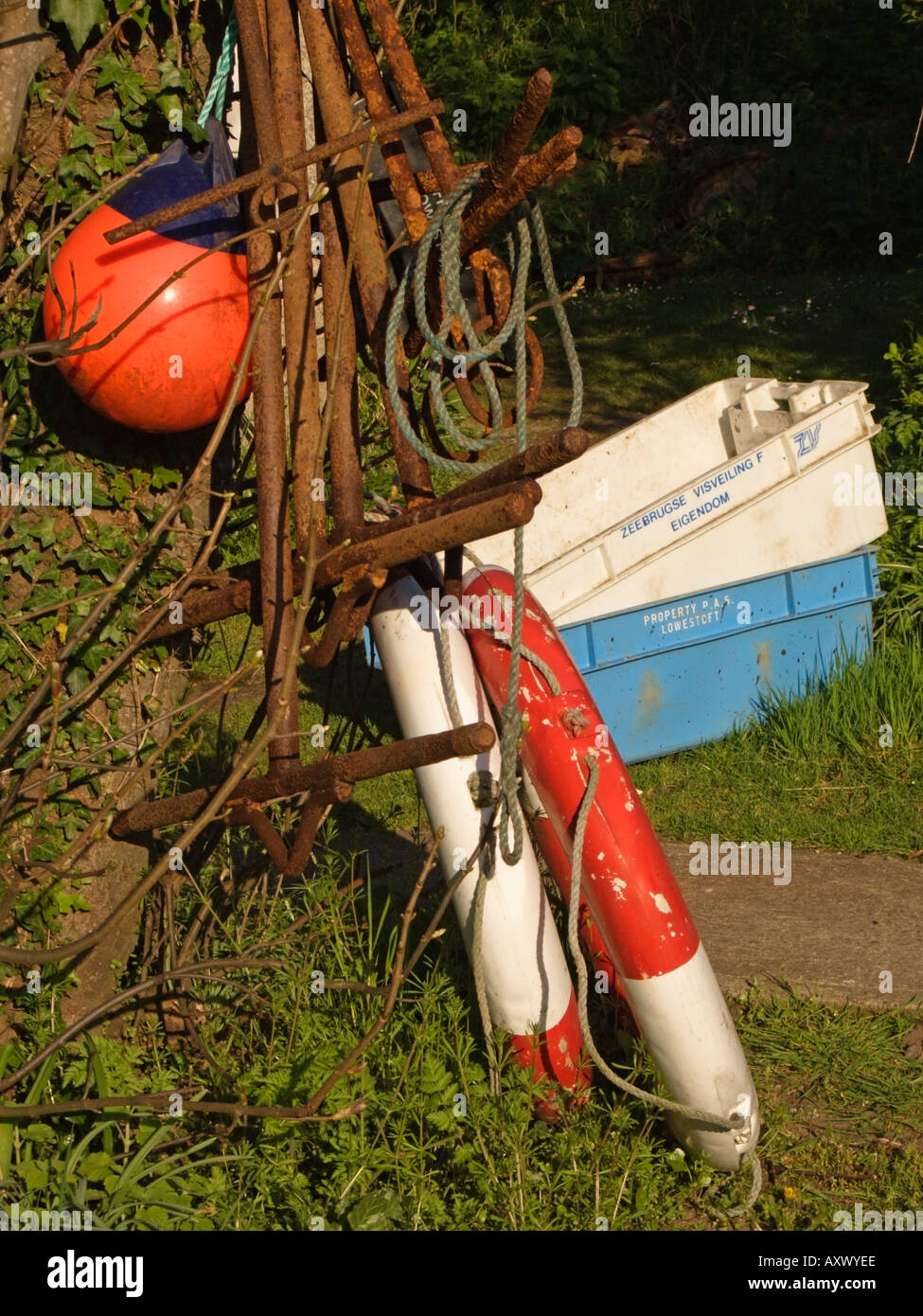 White bouys hi-res stock photography and images - Alamy
