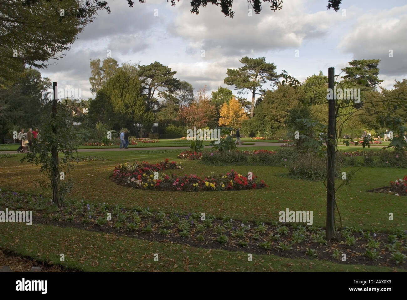 Abbey Gardens Bury St Edmunds Suffolk Stock Photo - Alamy