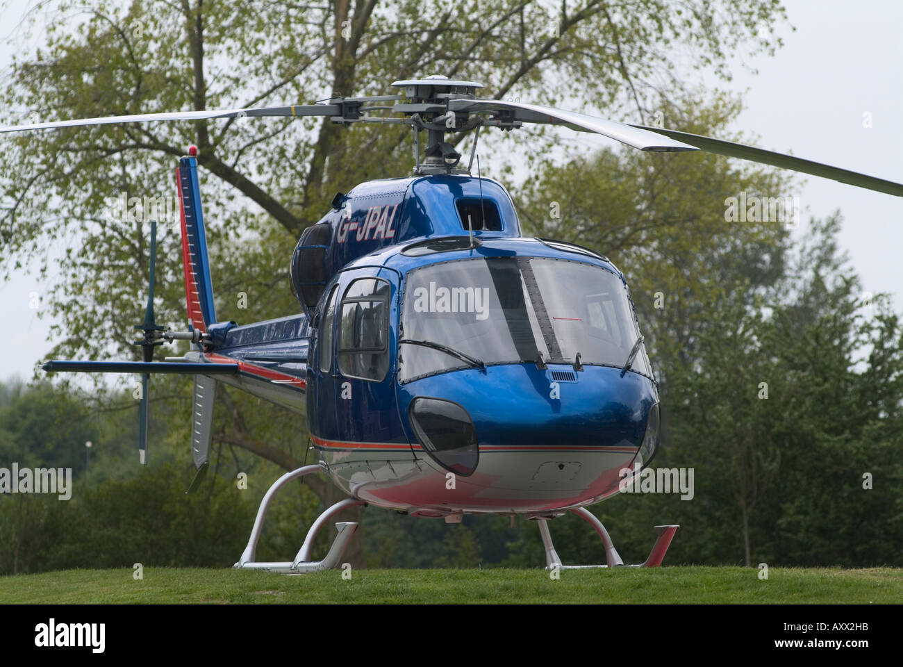 AS355 Twinstar Helicopter Stock Photo - Alamy
