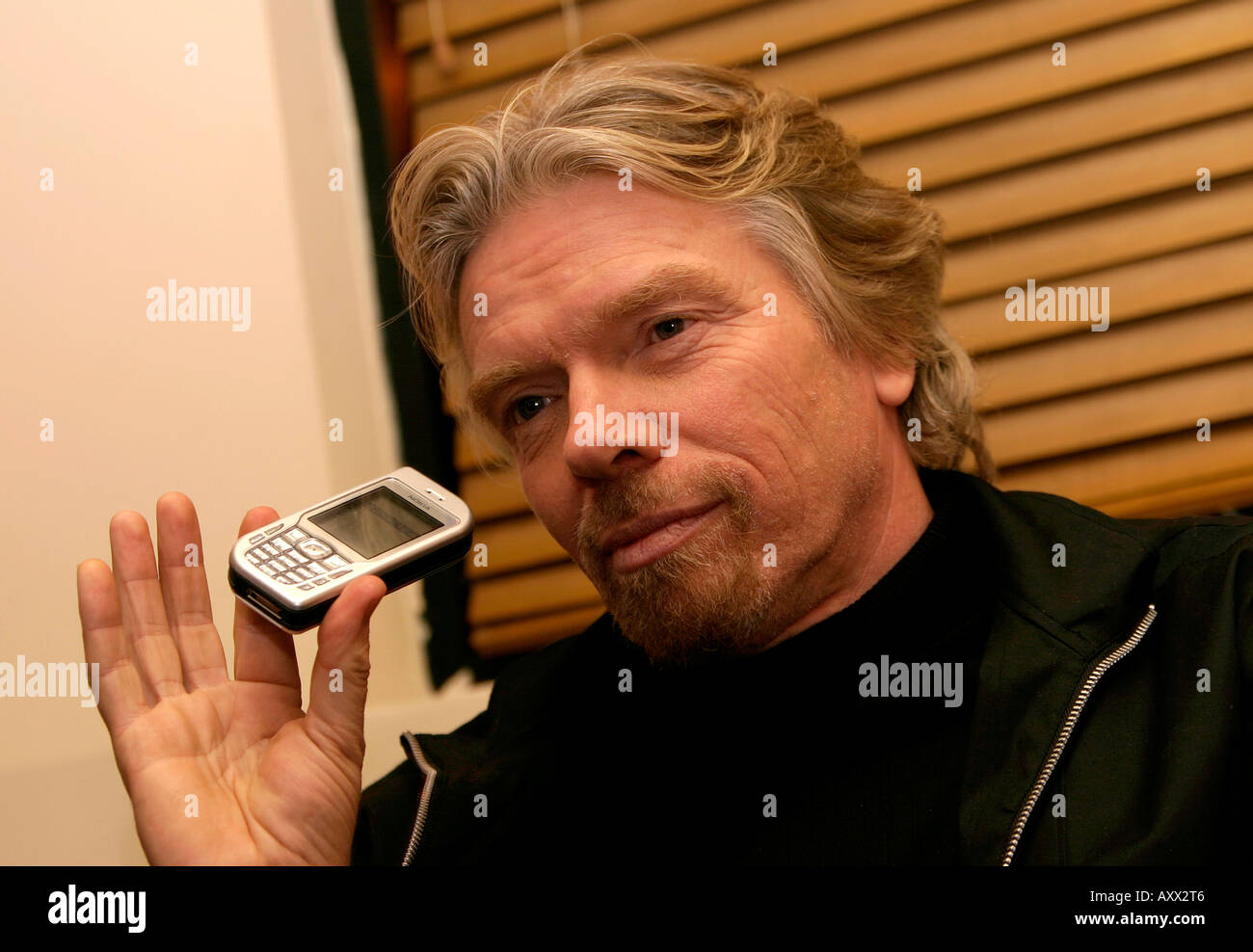 Richard branson virgin mobile hi-res stock photography and images - Alamy