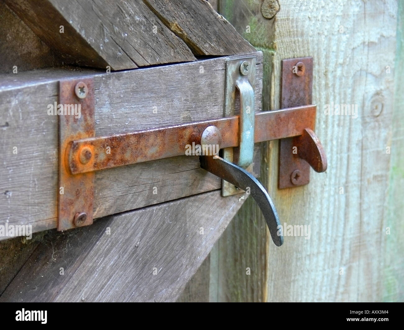Gate latch hi-res stock photography and images - Alamy