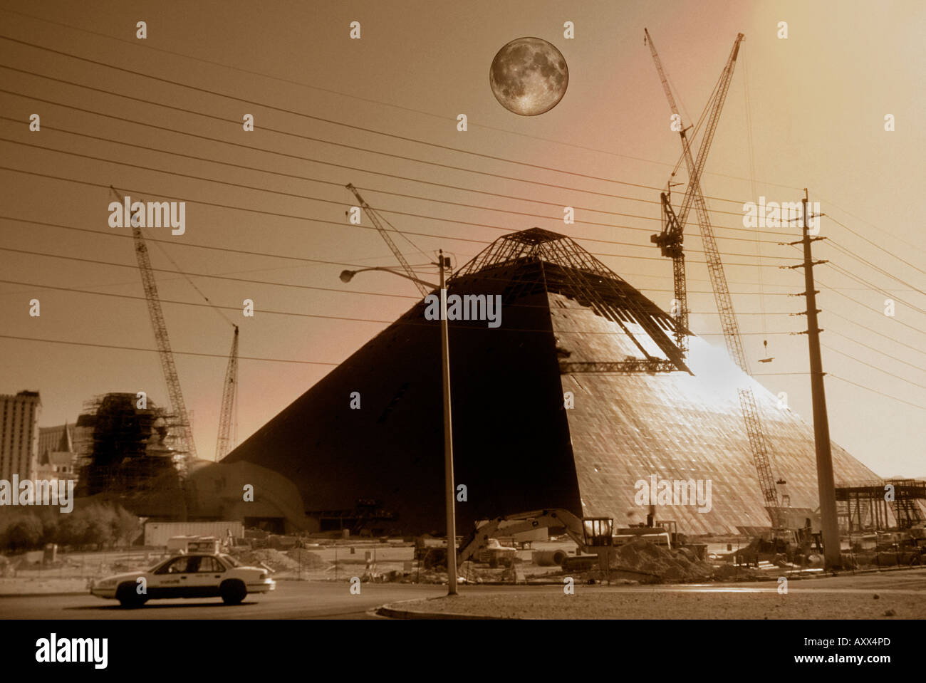 Luxor Hotel Construction