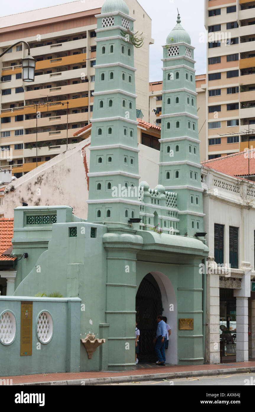 Jamae Mosque in Chinatown, Singapore, South East Asia Stock Photo - Alamy
