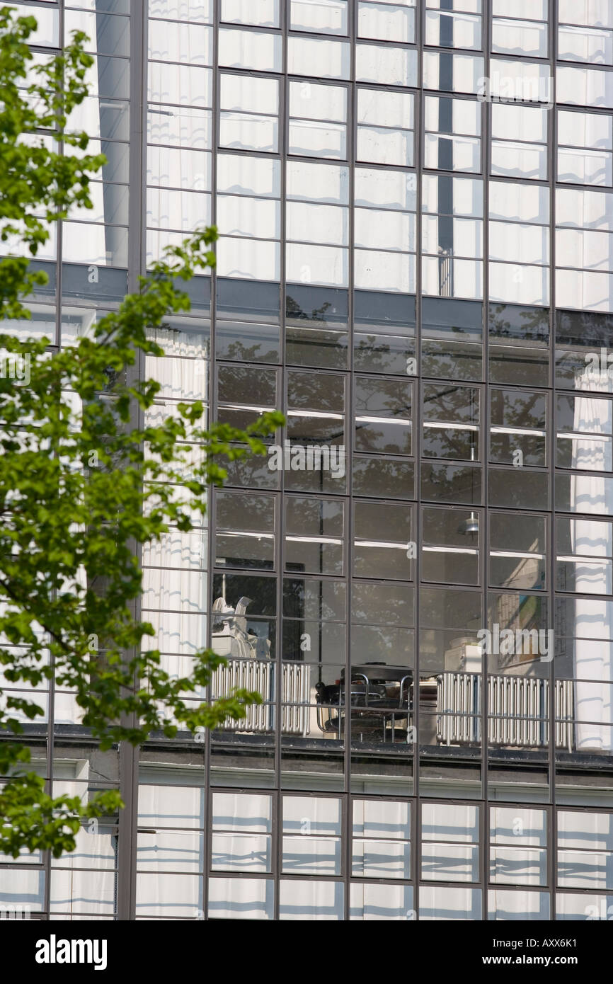 Bauhaus building by Walter Gropius, Dessau. Germany Stock Photo - Alamy