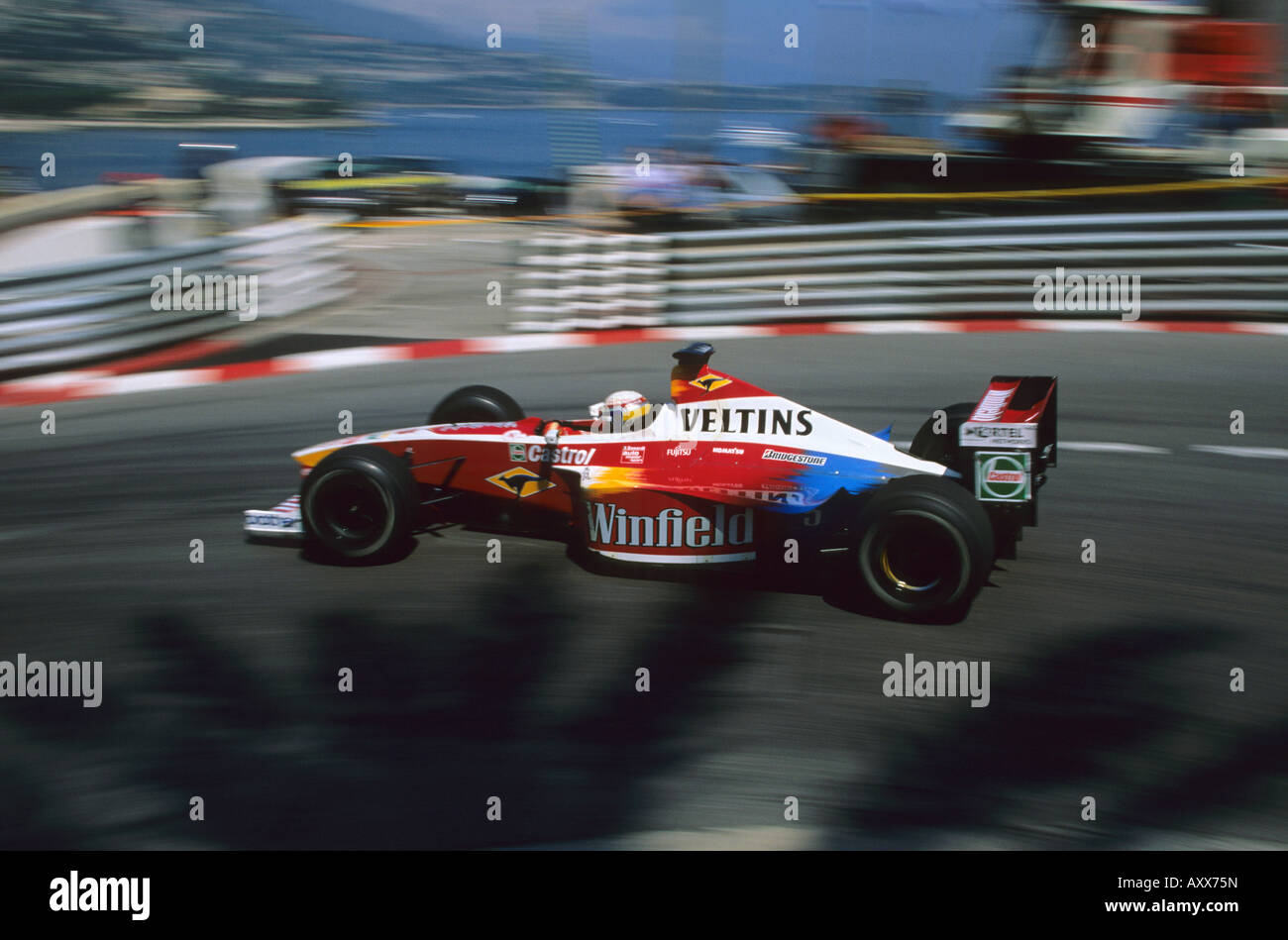 1999 Monaco F1 GP Alessandro Zanardi sur Williams Supertec Stock Photo ...