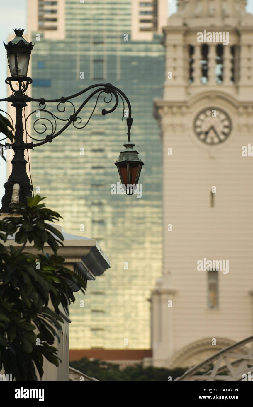 Singapore Clocktower High Resolution Stock Photography and Images - Alamy