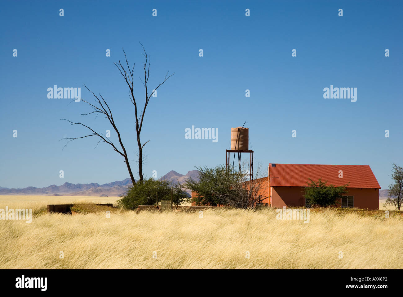 Farmstead, Namibrand, Namibia Stock Photo - Alamy