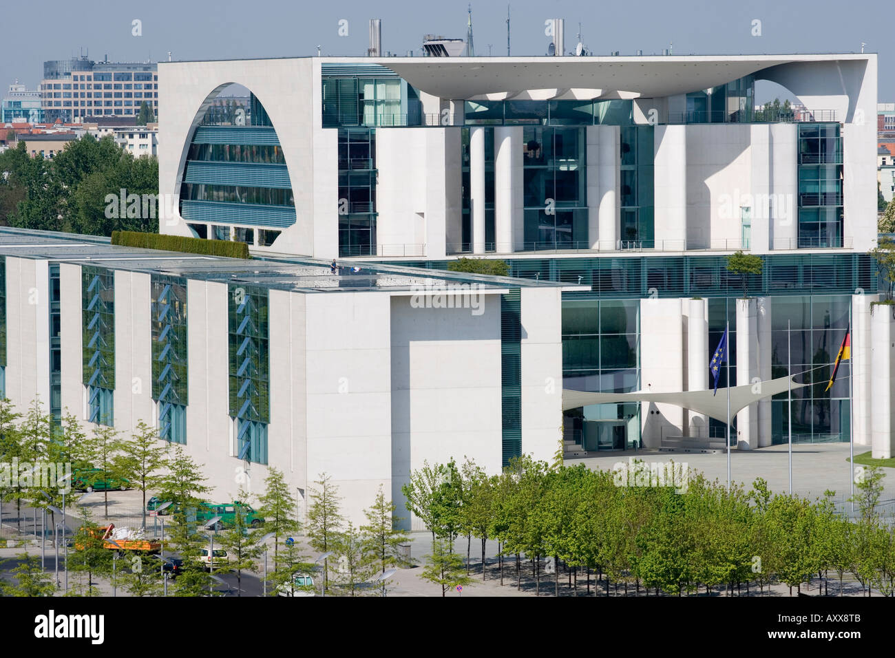 Bundeskanzleramt (Federal Chancellor´s Office). Berlin. Germany Stock ...