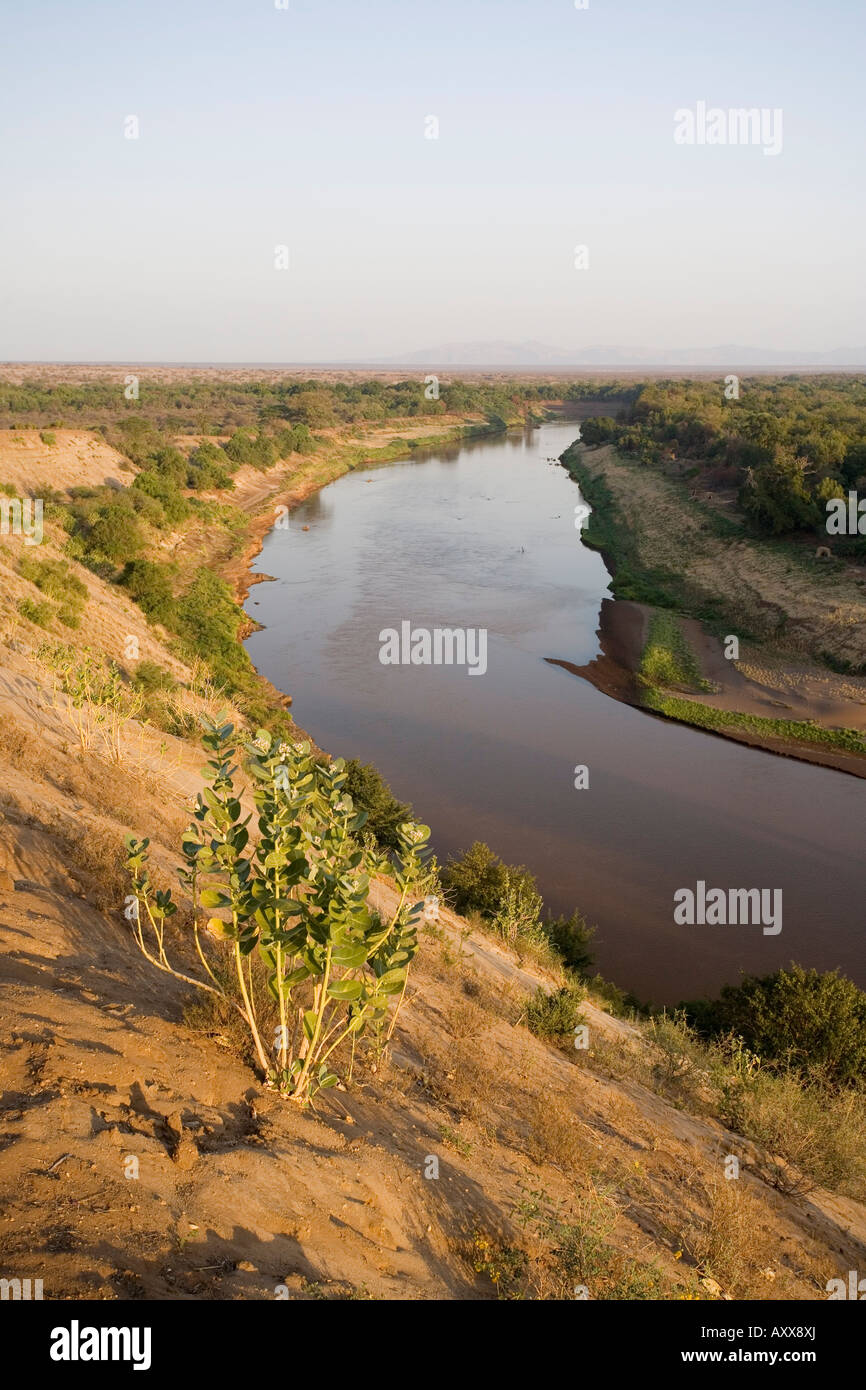 Omo River, Lower Omo Valley, southern Ethiopia, Ethiopia, Africa Stock ...