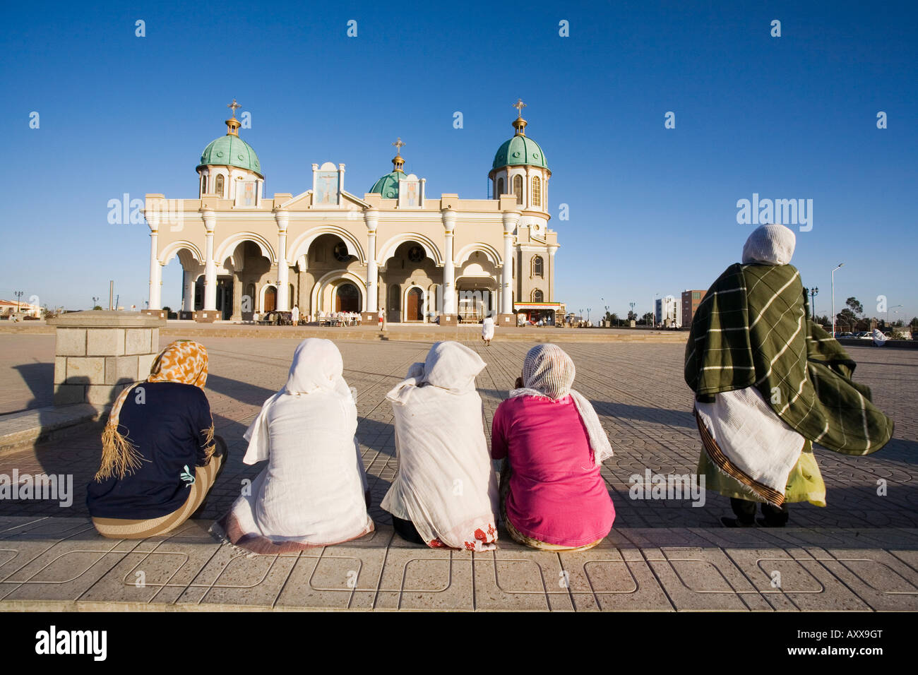 The Christian Medehanyalem Church, Addis Ababa, Ethiopia, Africa Stock ...