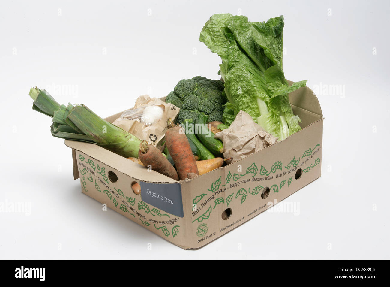 Organic veg box hi-res stock photography and images - Alamy